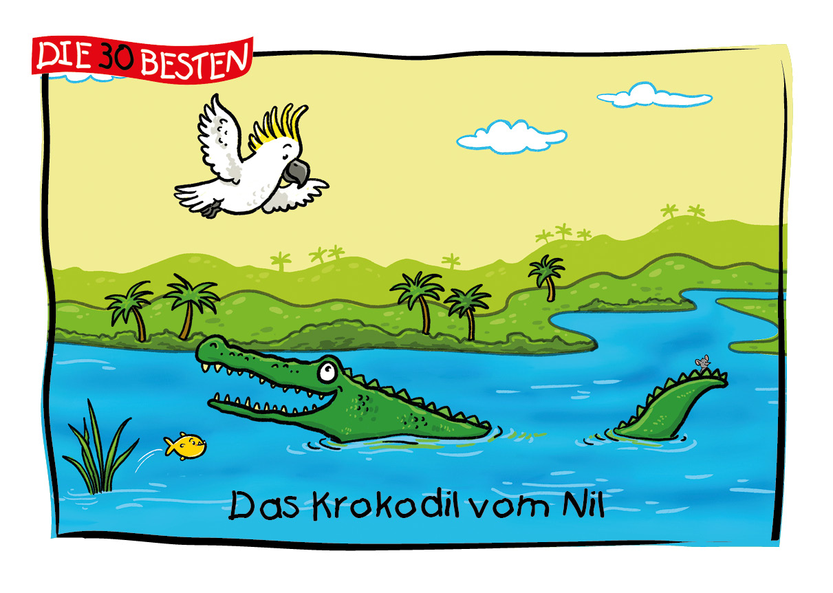 QR / Das Krokodil vom Nil | Lamp und Sumfleth