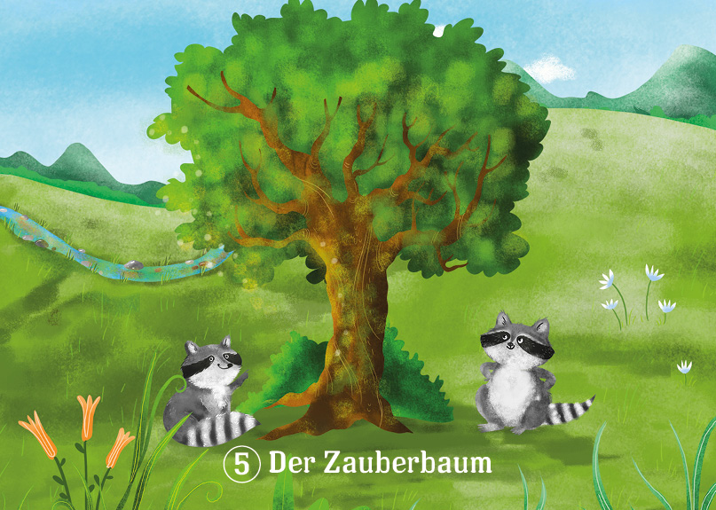 QR / Der Zauberbaum | Lamp und Sumfleth